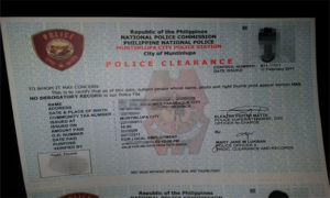 Police Clearances Burdens Job Applicants - Clearance Philippines